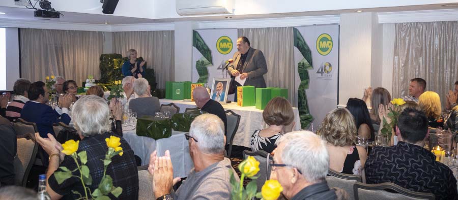 40 Years of MMD. "Everything you achieve in life is through people ...